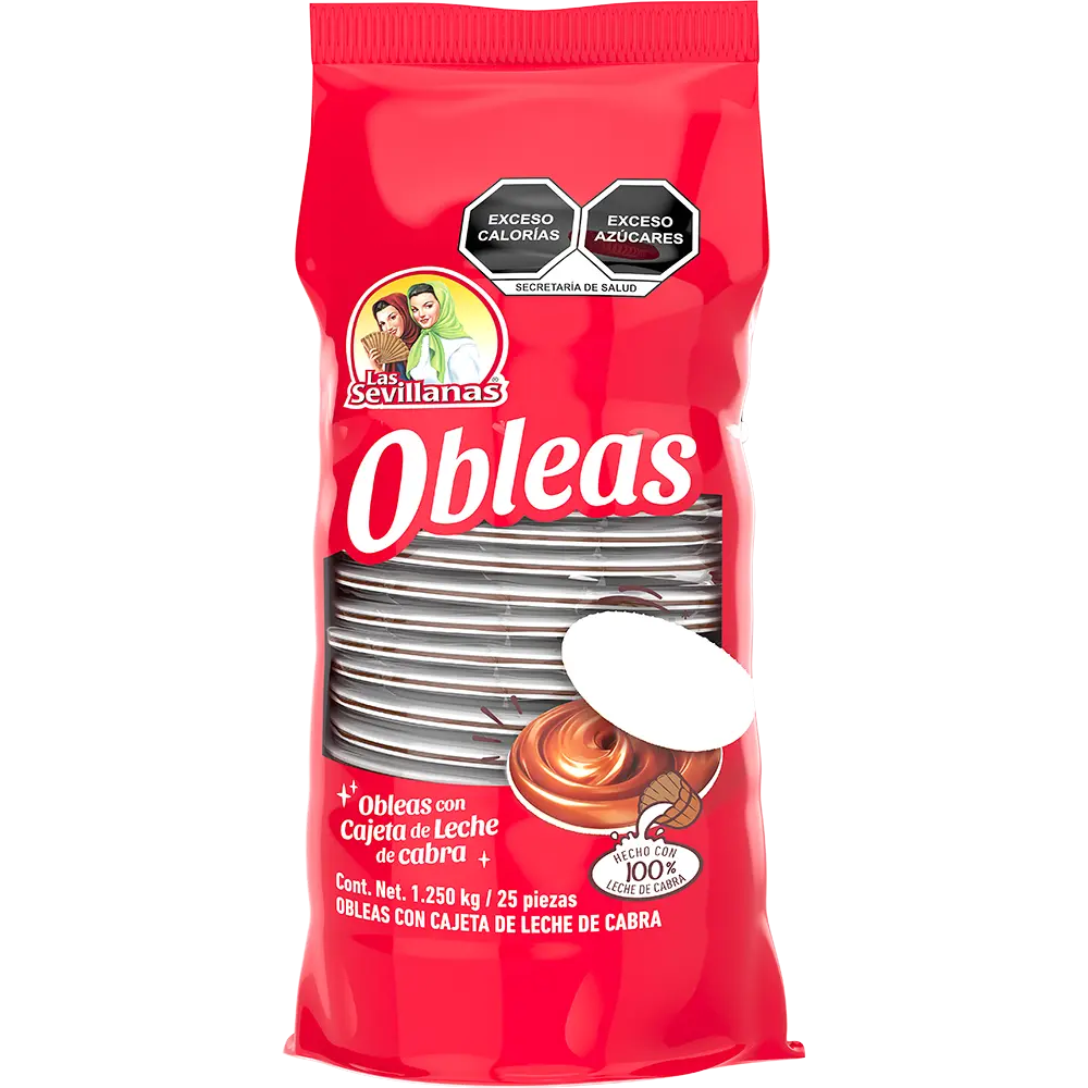 OBLEAS CON CAJETA DISPLAY 800 GR 20 PIEZAS OBLEAS CON CAJETA DISPLAY ...