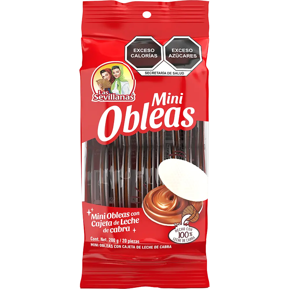 MINI OBLEAS CON CAJETA GAFETE 120 GR 12 PIEZAS